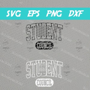 Student Council SVG PNG - Etsy