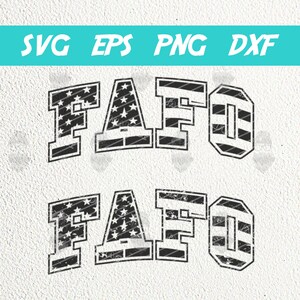 FAFO SVG PNG - Etsy