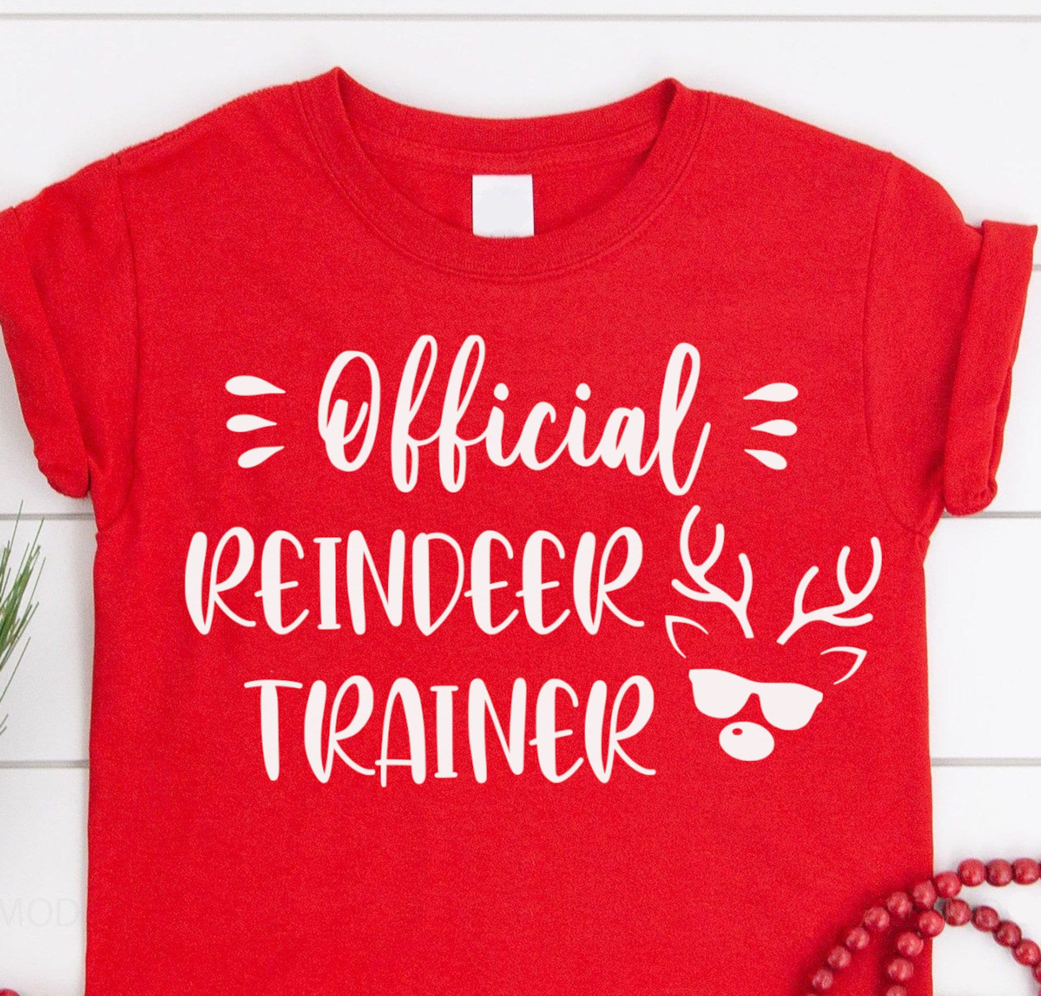 Official Reindeer Trainer SVG - Etsy