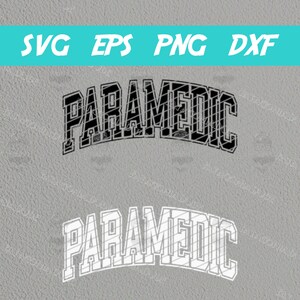 Paramedic SVG PNG - Etsy