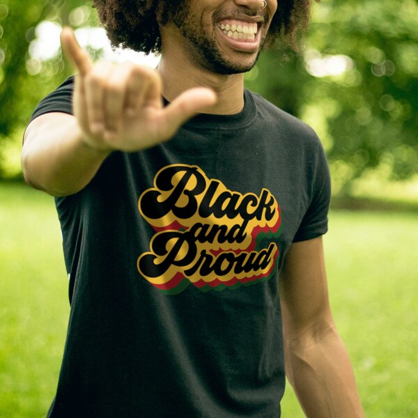 Black and Proud - Etsy