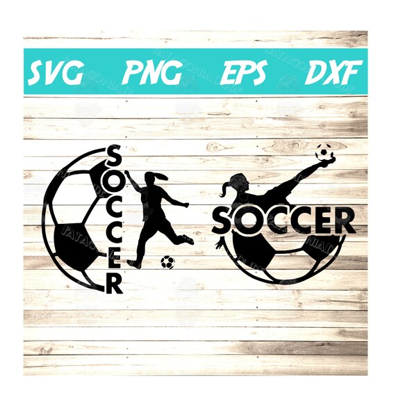 Soccer SVG Girl Logo Women Female Ball Ladies League - Etsy