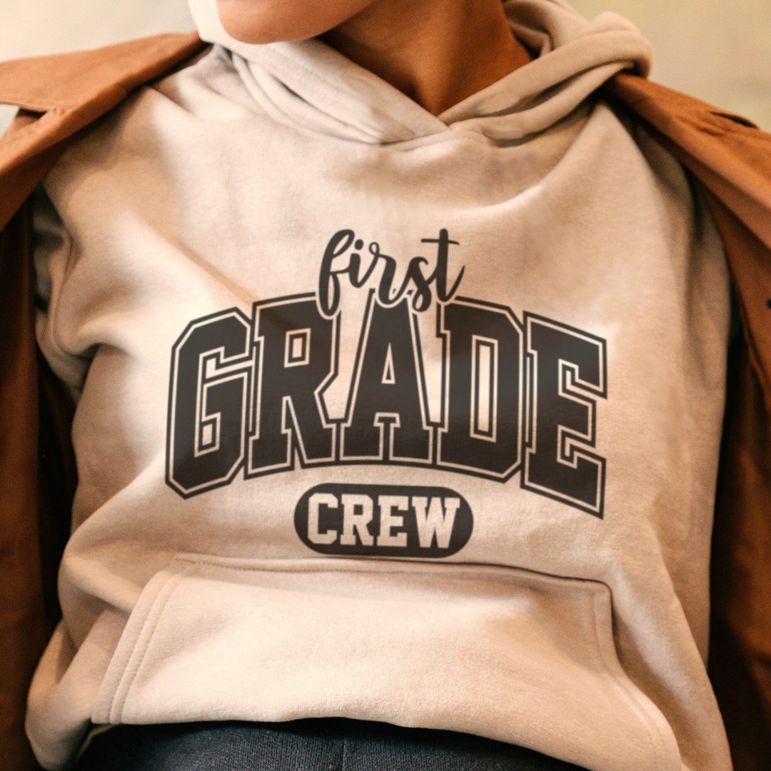 First Grade Crew SVG PNG, 1st Grade SVG - Etsy