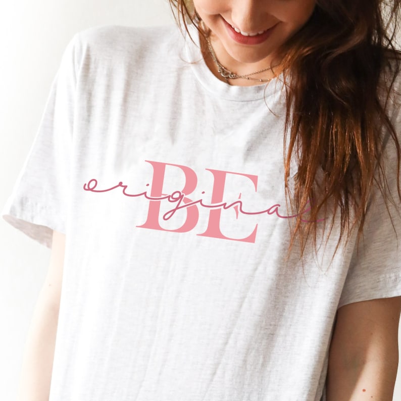 Be Original SVG PNG - Etsy