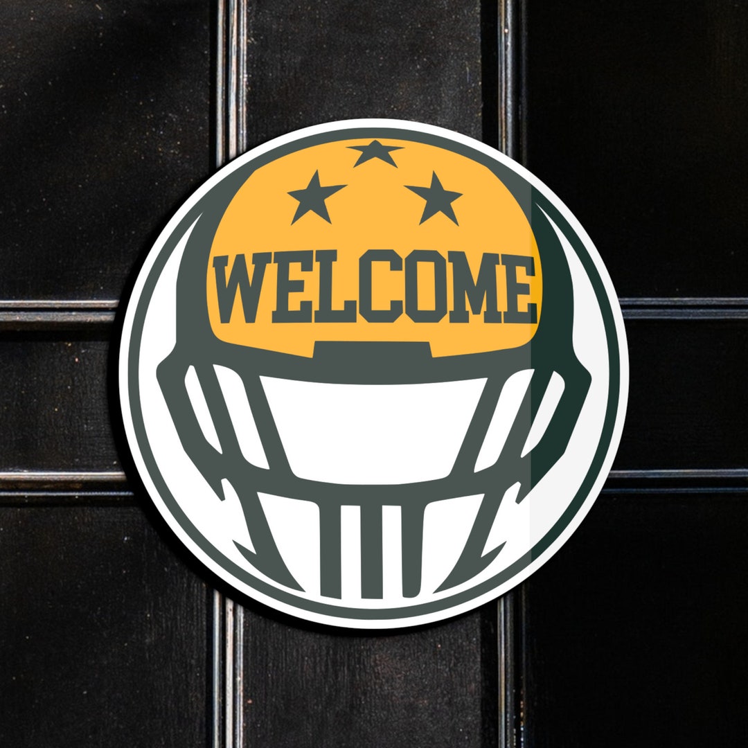 Welcome Football SVG - Etsy