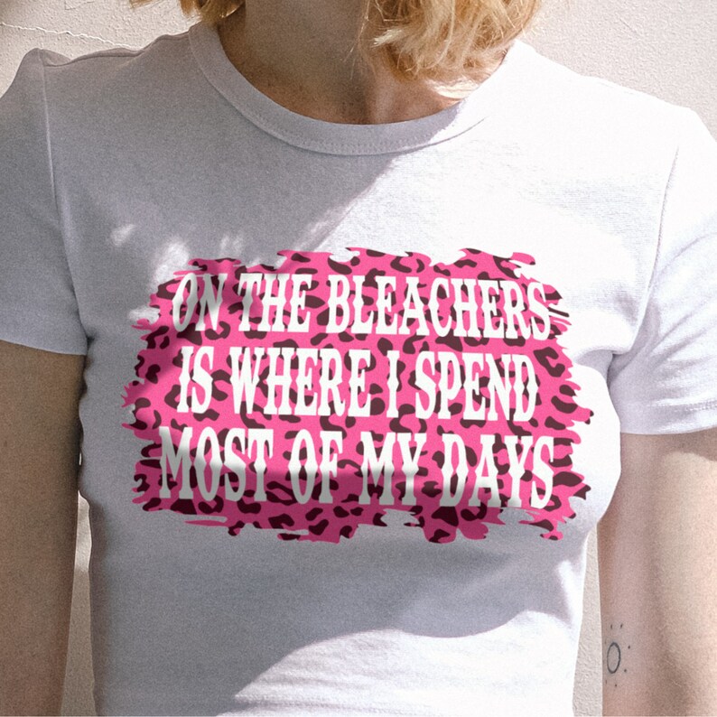 On the Bleachers SVG PNG - Etsy