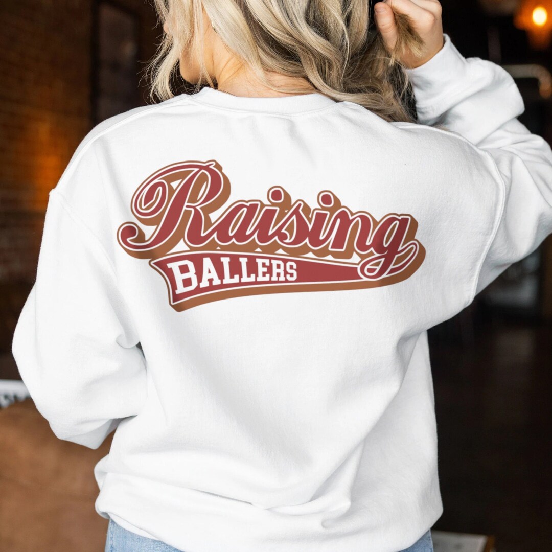 Raising Ballers SVG PNG - Etsy
