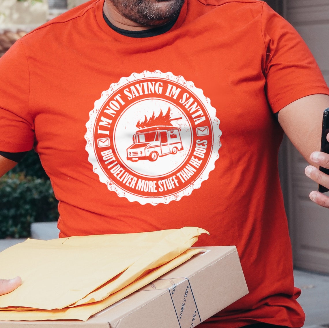 Im Not Saying Im Santa Postal Worker SVG - Etsy