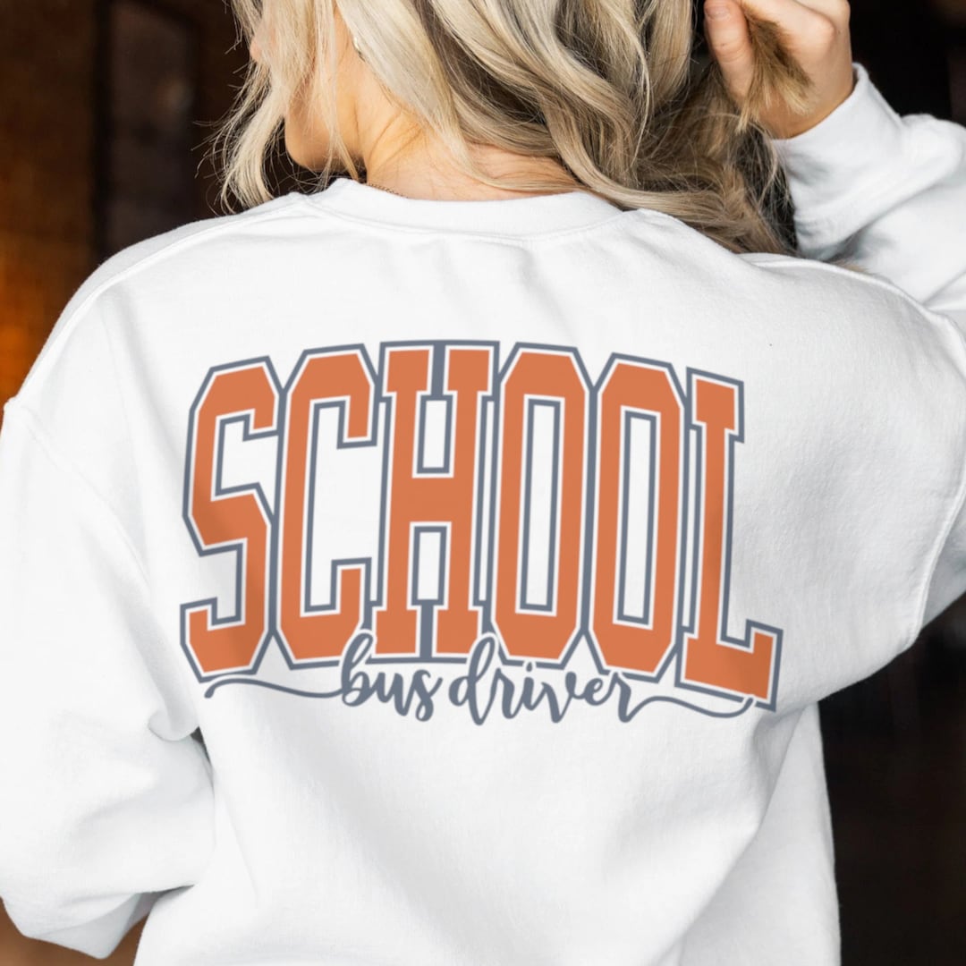 School Bus Driver SVG PNG, Bus Driver Shirt Svg, School Bus Driver ...