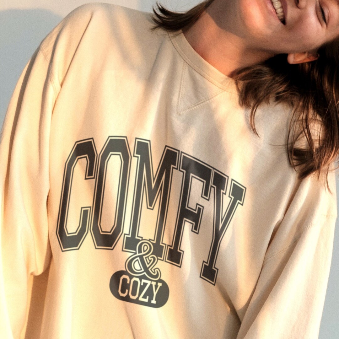 Comfy and Cozy SVG PNG - Etsy