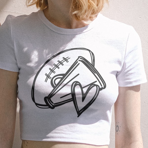 Football and Cheer Svg - Etsy