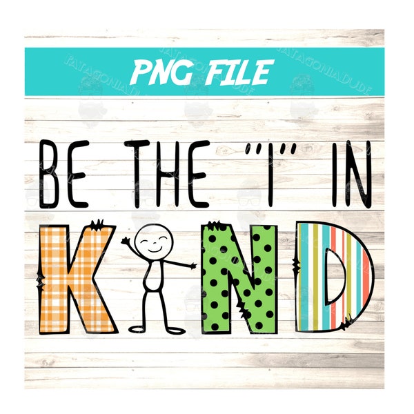 Be the I in Kind Png - Etsy