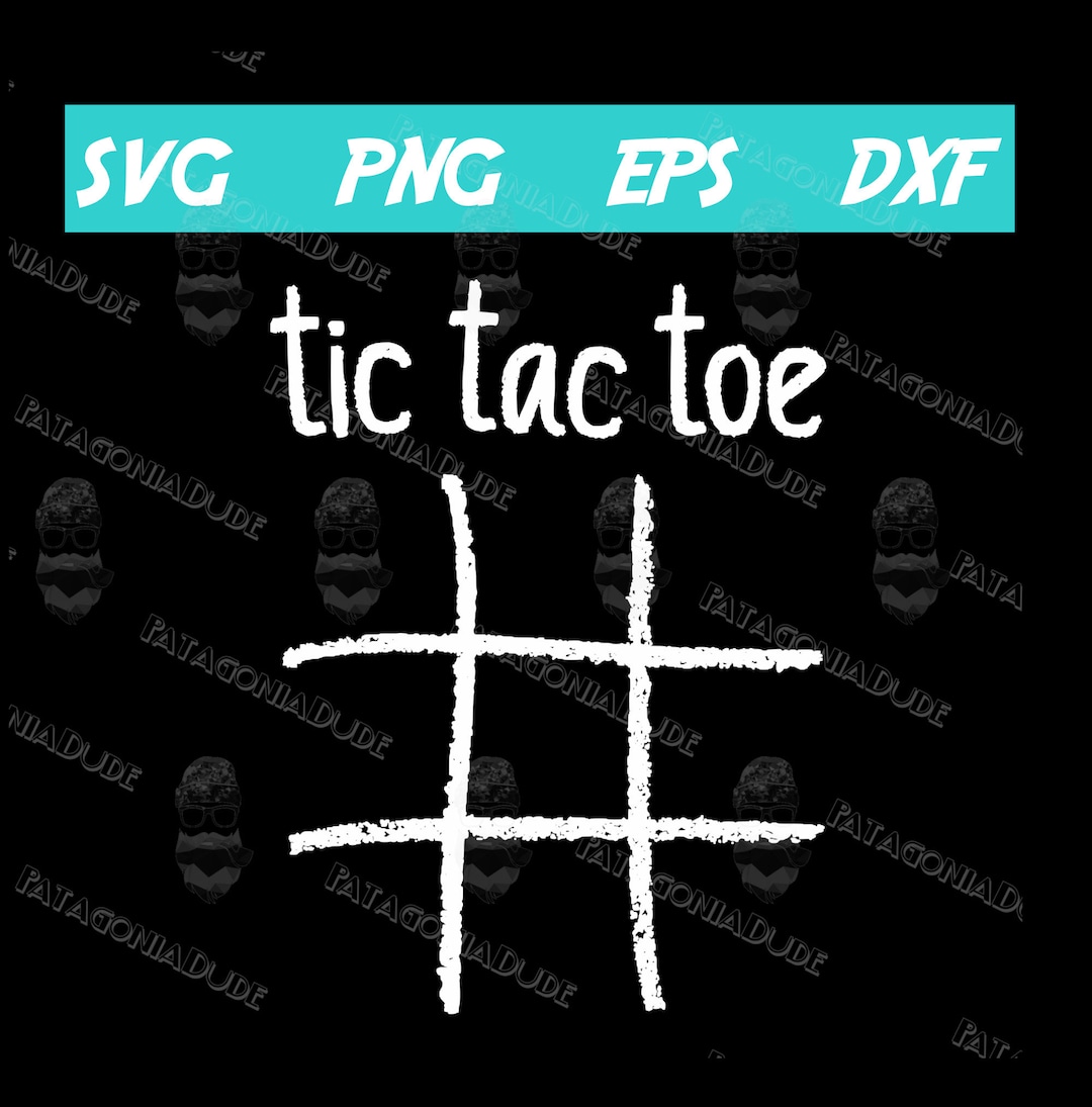 Tic Tac Toe SVG, Tic Tac Toe Svg Files, Board Game Svg, Dxg, Png, Eps ...