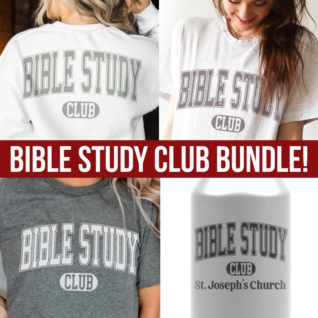 Christian Shirt SVG, Bible Study Club Svg Png, Church Camp Svg, VBS ...