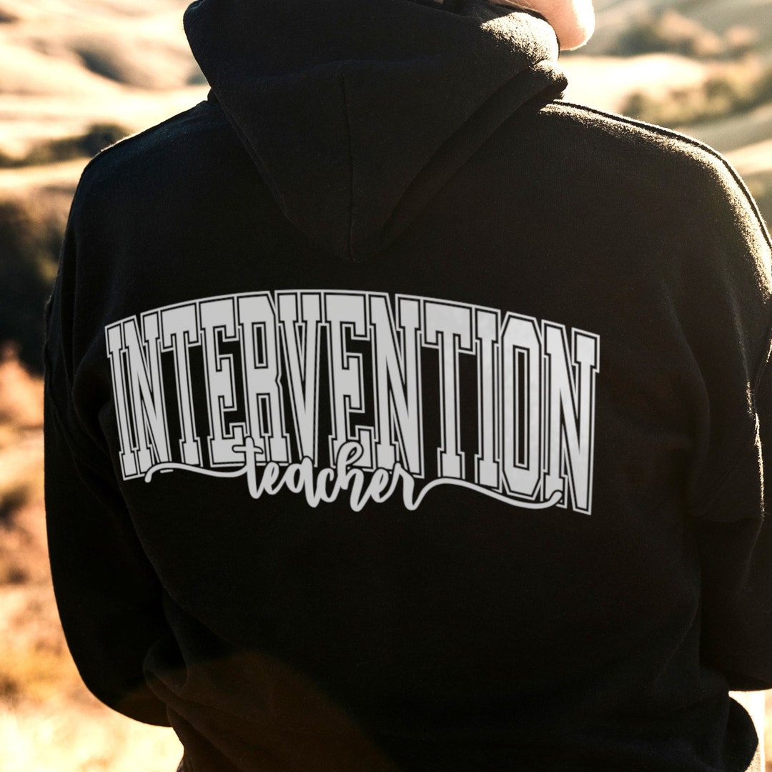 Intervention Teacher SVG PNG, Intervention Shirt Svg, Educational Svg ...