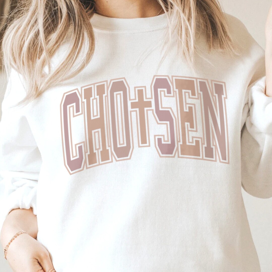 Chosen SVG PNG, Christian Shirt SVG, Religious, Faith Svg, Glowforge ...