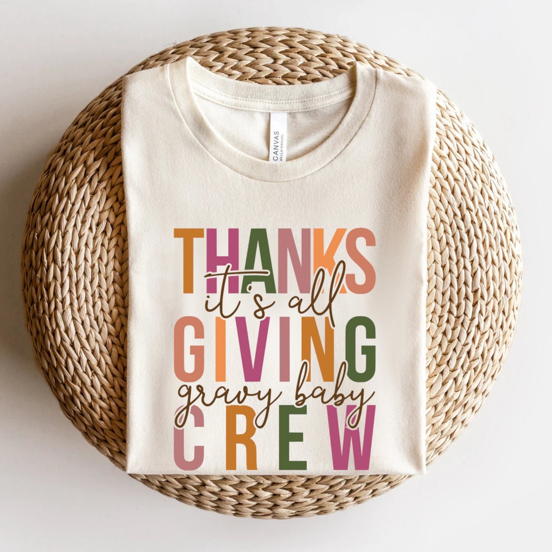 Thanksgiving Crew SVG, Thanksgiving Crew PNG - Etsy