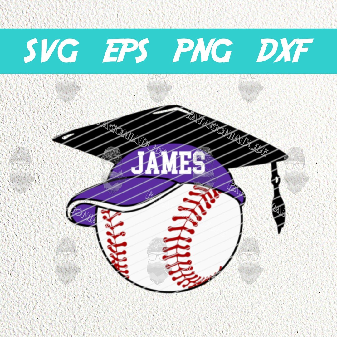 Senior Baseball SVG PNG - Etsy