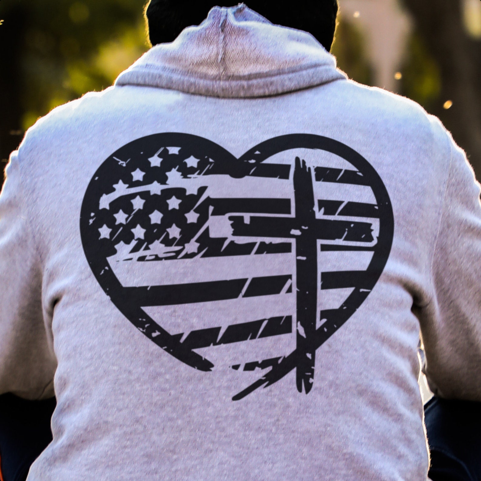 Cross Flag SVG American Flag Cross SVG - Etsy