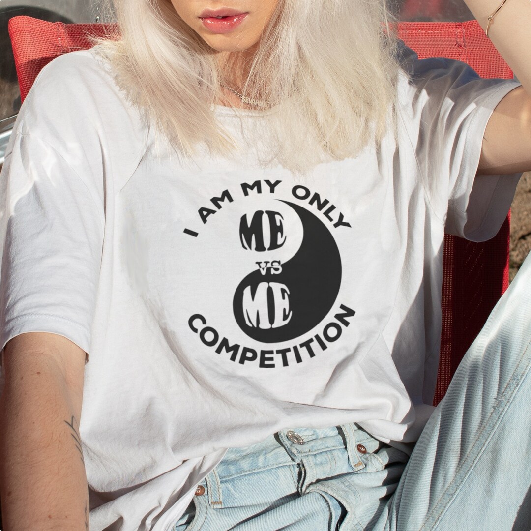 Me Vs Me I Am My Only Competition SVG - Etsy