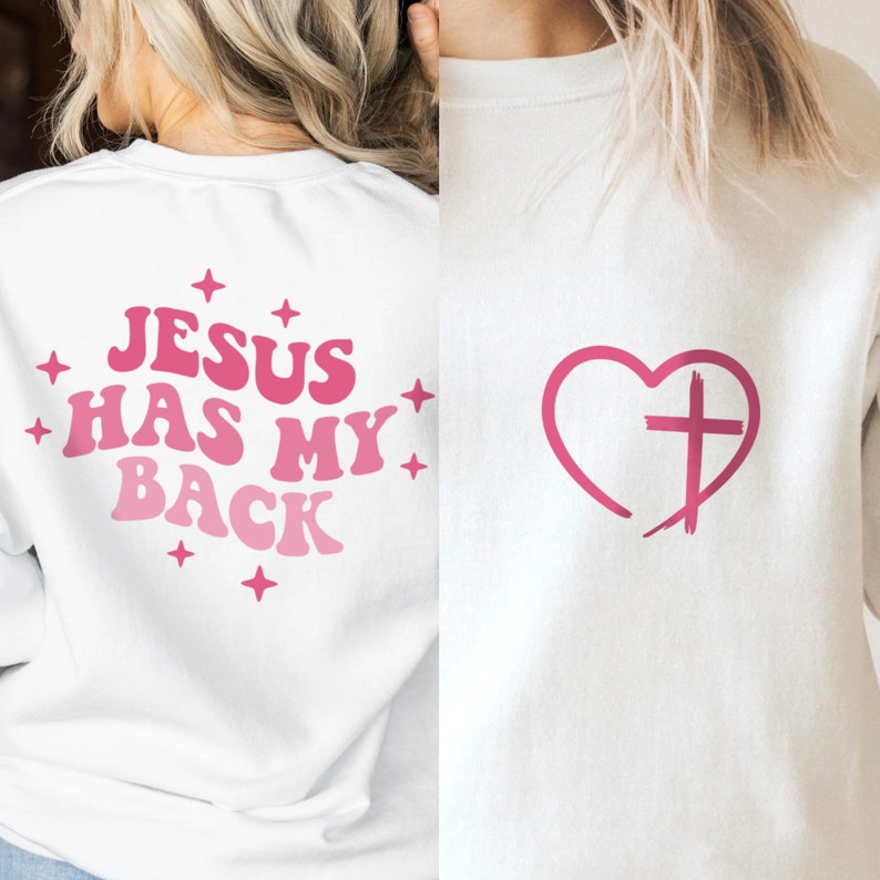 Jesus Has My Back SVG PNG - Etsy