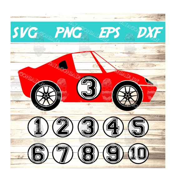 Race Car SVG Free Racing Car SVG For Cricut Retro Race Car
