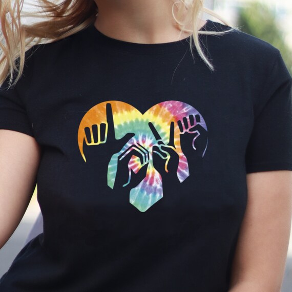 ASL Love Heart SVG - Etsy