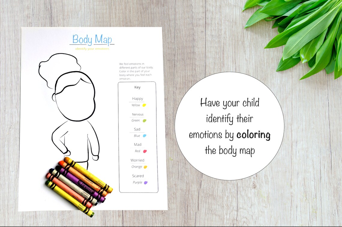 Feelings Bundle for Kids - Identify Emotions. Kids Coloring Sheet ...