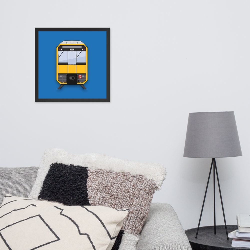Sydney T Set Tangara Train Wall Art - Etsy Australia