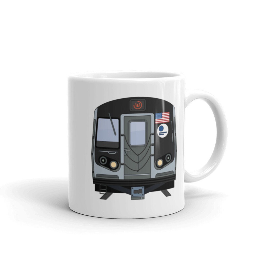 New York City Subway Train Class R160 Mug - Etsy