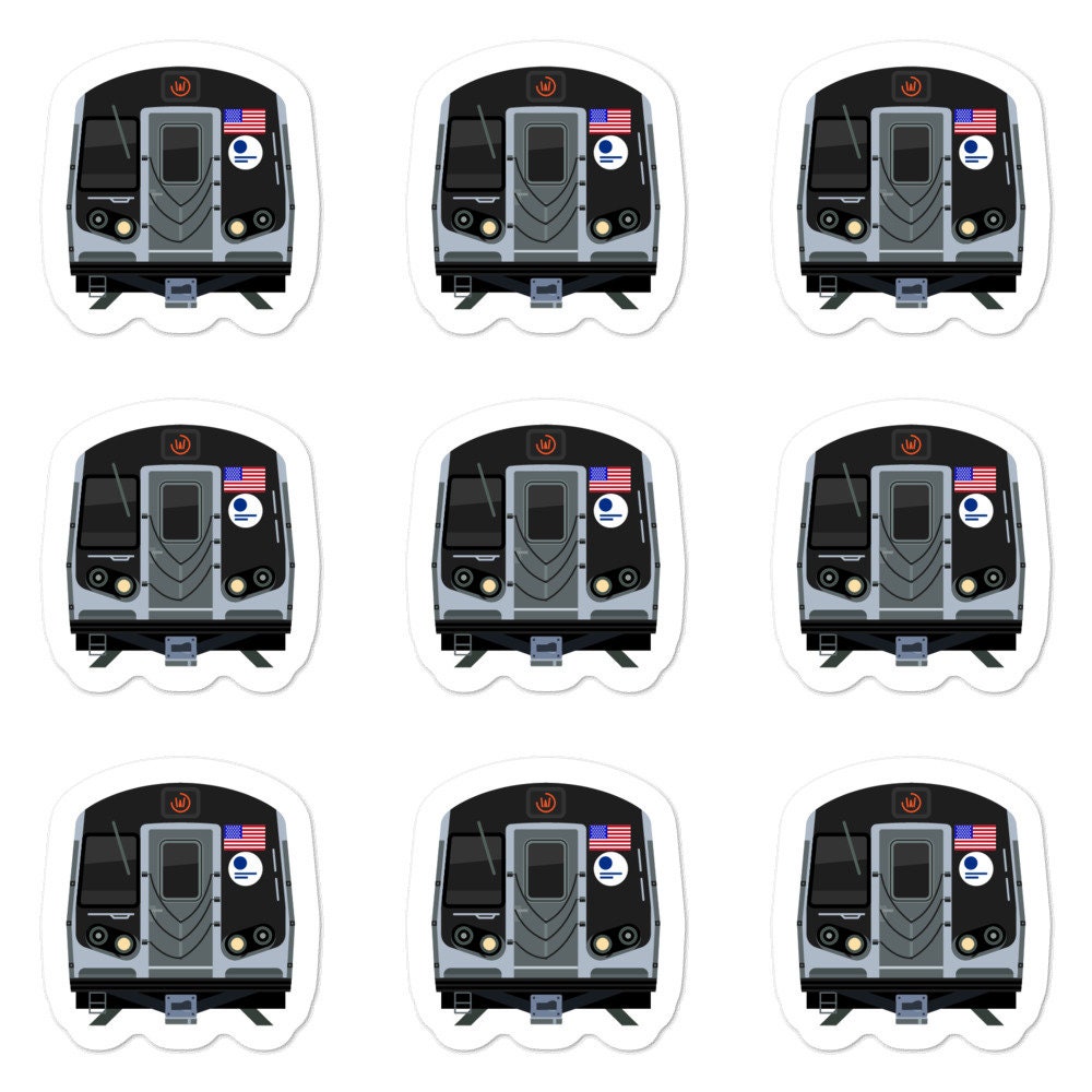 New York City Subway Sticker | Etsy