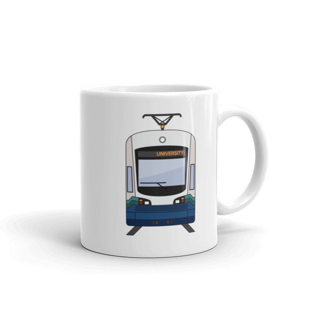 Seattle Link Light Rail Train Mug - Etsy