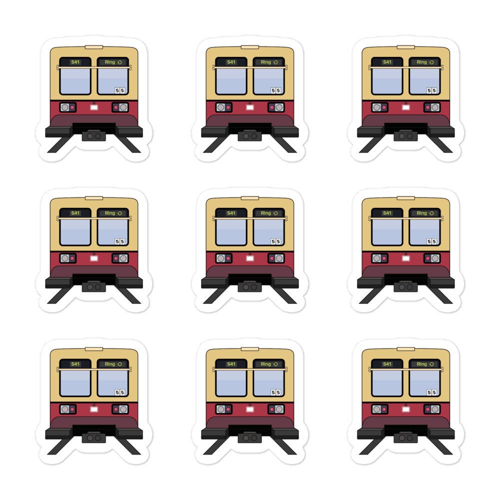 Berlin S-bahn Train Class 485 Sticker - Etsy