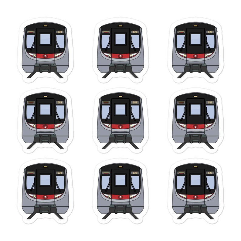 Hong Kong MTR C-train Sticker - Etsy