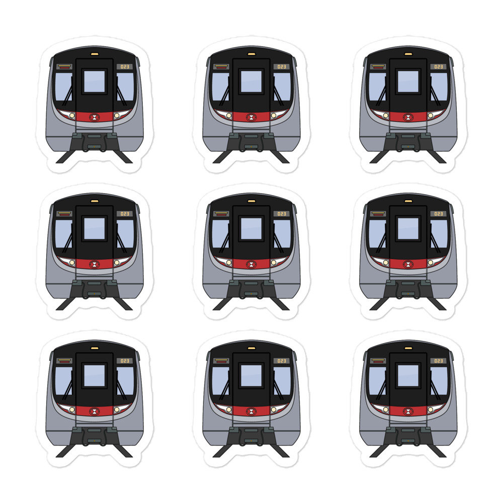 Hong Kong MTR C-train Sticker - Etsy