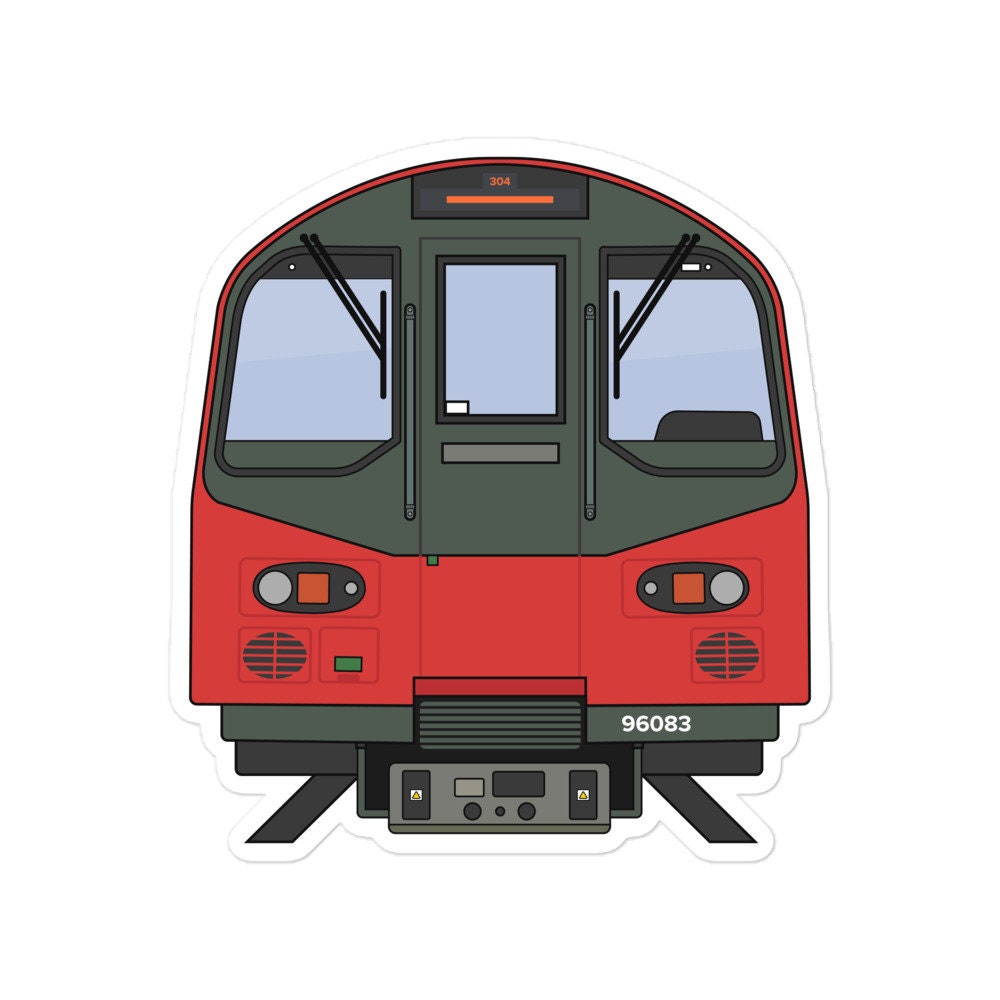 London Underground 1995 Tube Stock Train Northern Line Sticker - Etsy