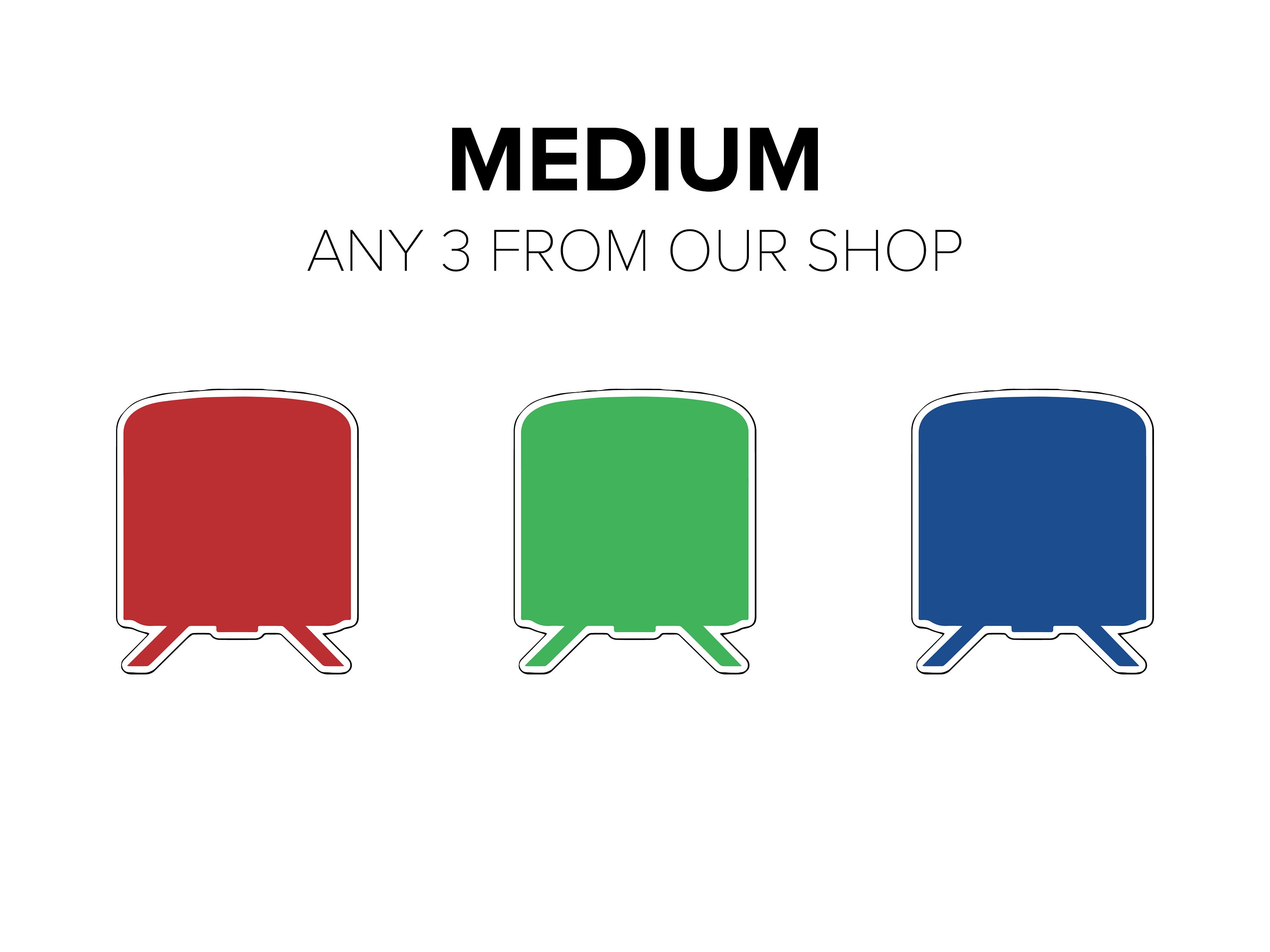 Choose Any 3 Stickers Discount Bundle - Etsy