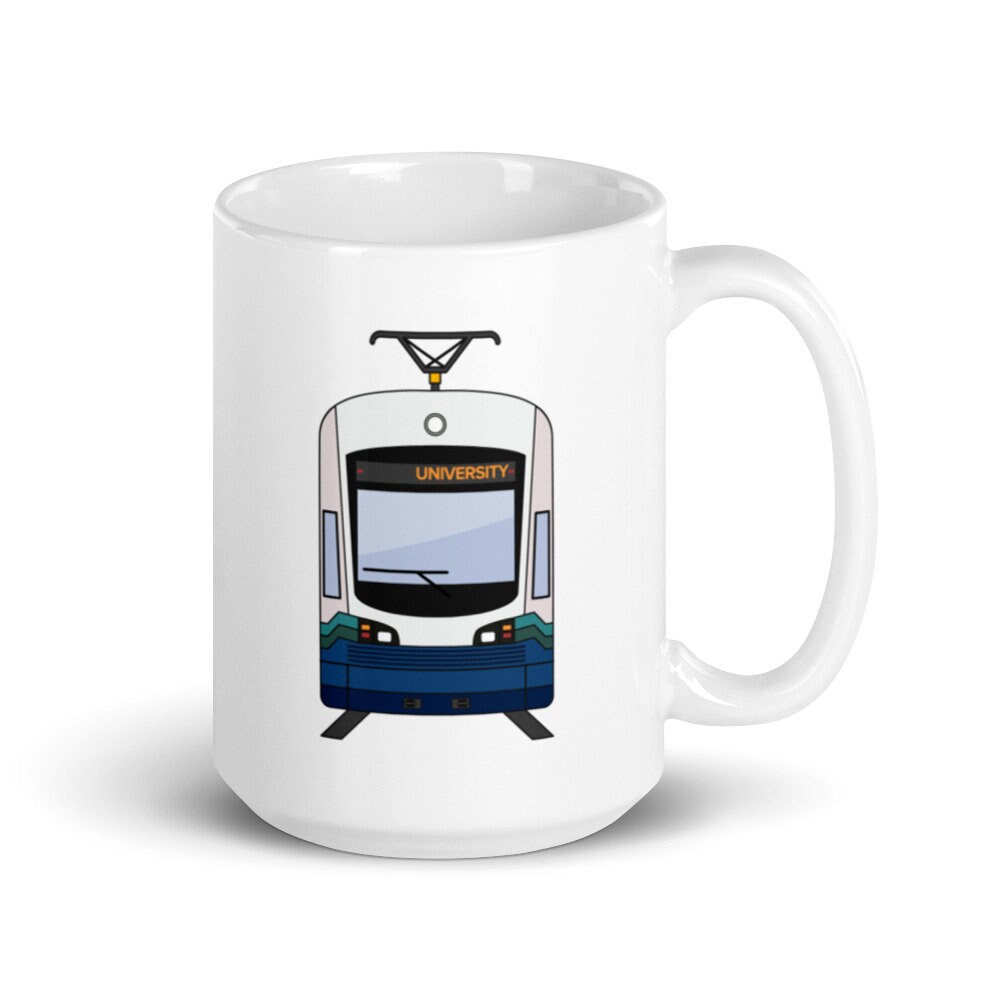 Seattle Link Light Rail Train Mug - Etsy