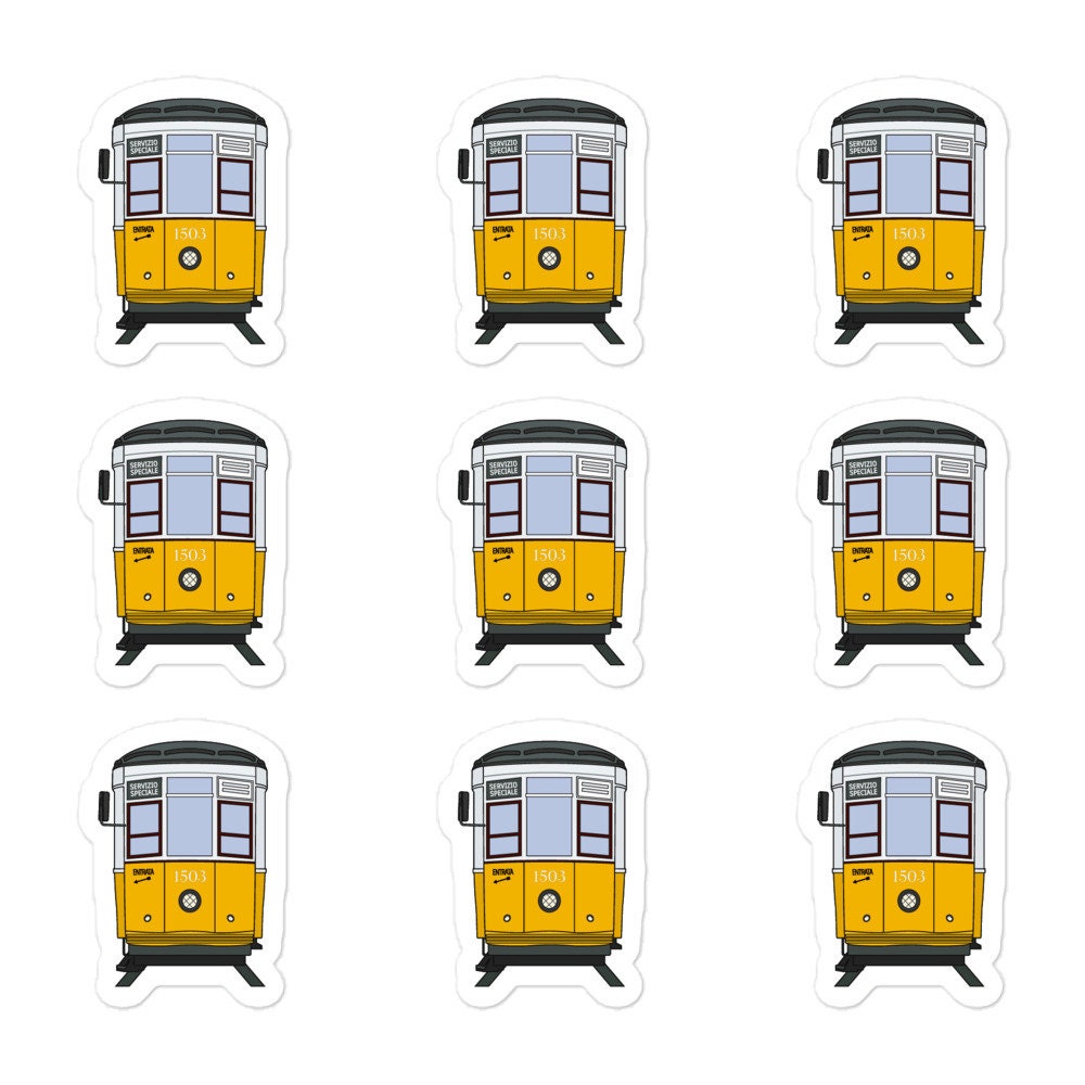 Milan Tram Class 1500 Sticker - Etsy