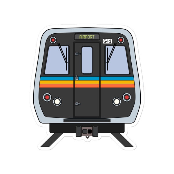 Train Sticker - Etsy