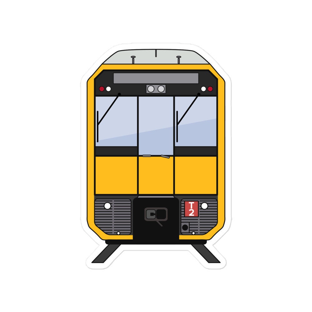 Sydney T Set Tangara Train Sticker - Etsy