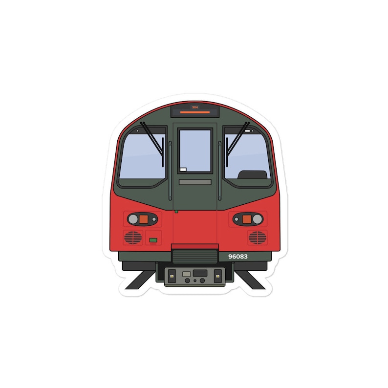 London Underground 1995 Tube Stock Train Northern Line Sticker - Etsy