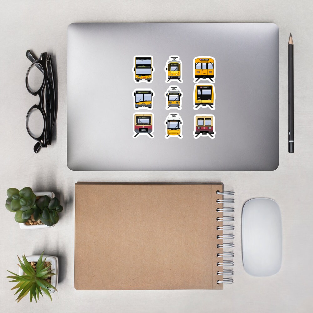 Public Transport Vehicles in Berlin Assortment Pack Sticker - Etsy