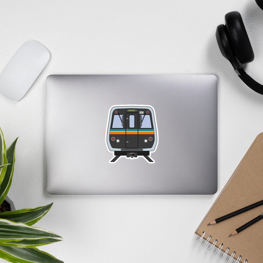 Atlanta MARTA Rail Train Sticker - Etsy