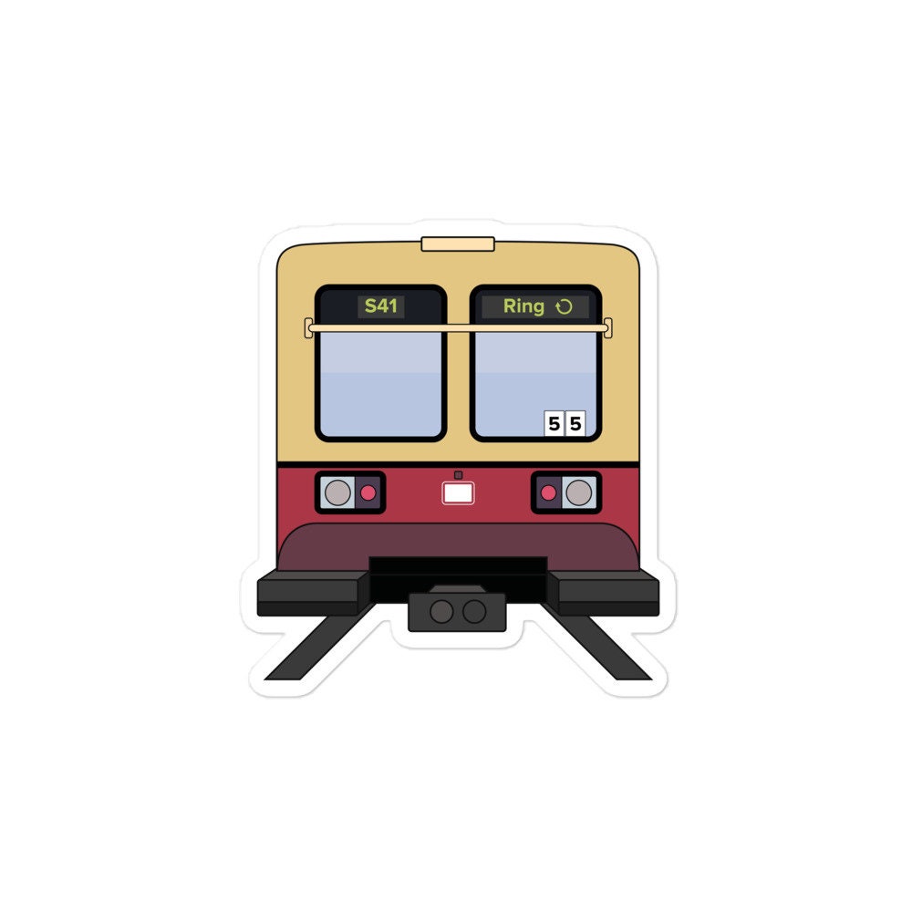 Berlin S-bahn Train Class 485 Sticker - Etsy