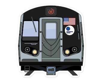 Nyc Mta Sticker - Etsy