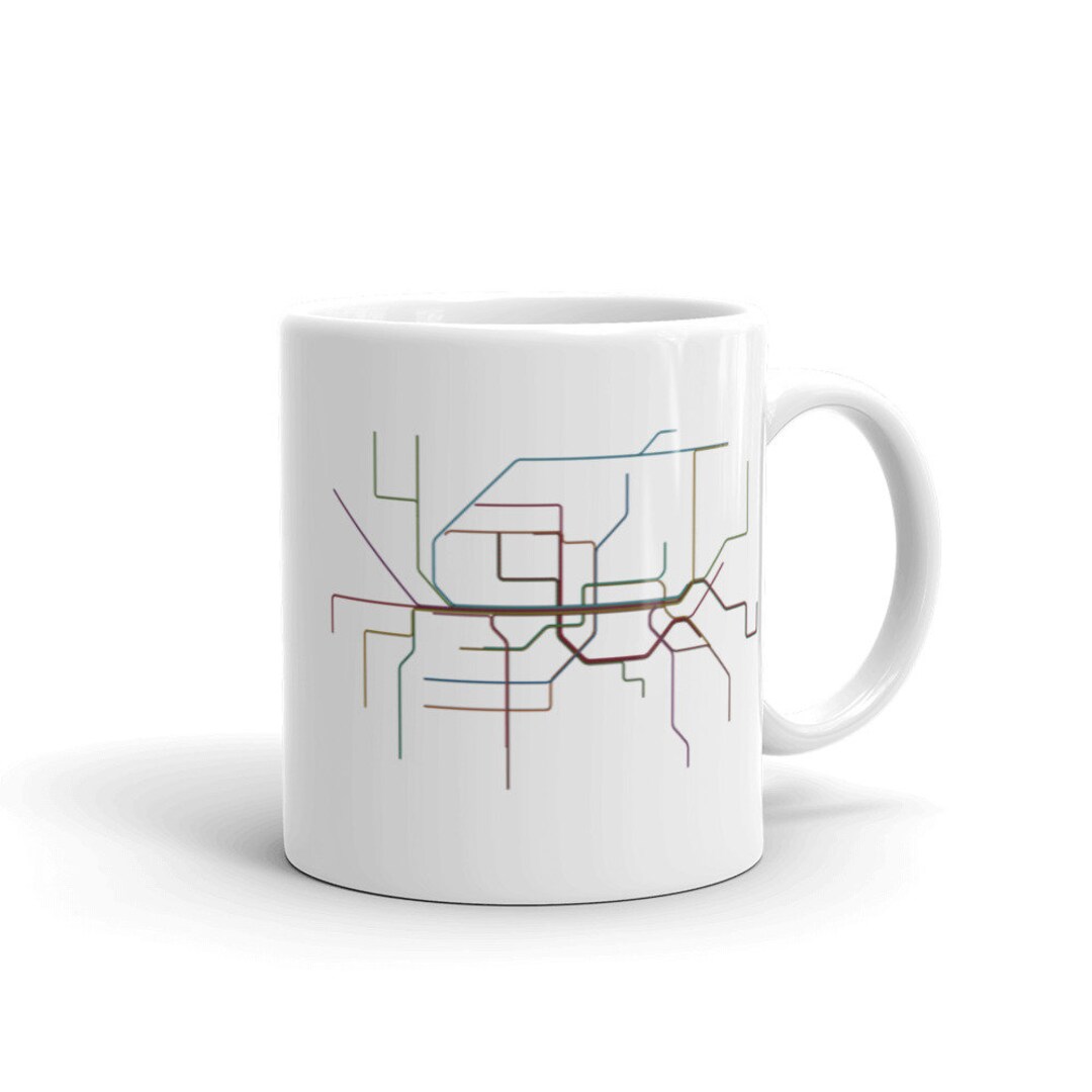 Munich S/u-bahn Transit Map Mug - Etsy
