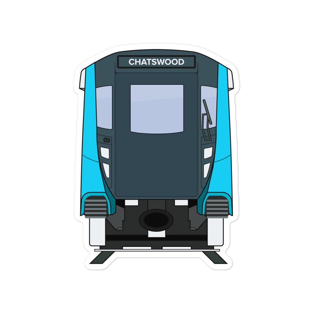 Sydney Metro Train Sticker - Etsy