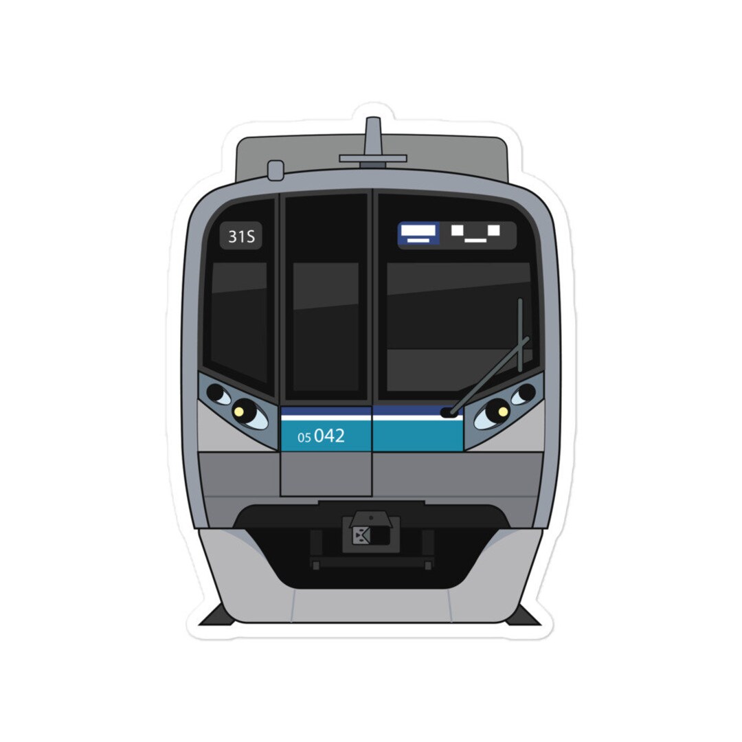 Tokyo Metro Train Tozai Line 05 Series Sticker - Etsy