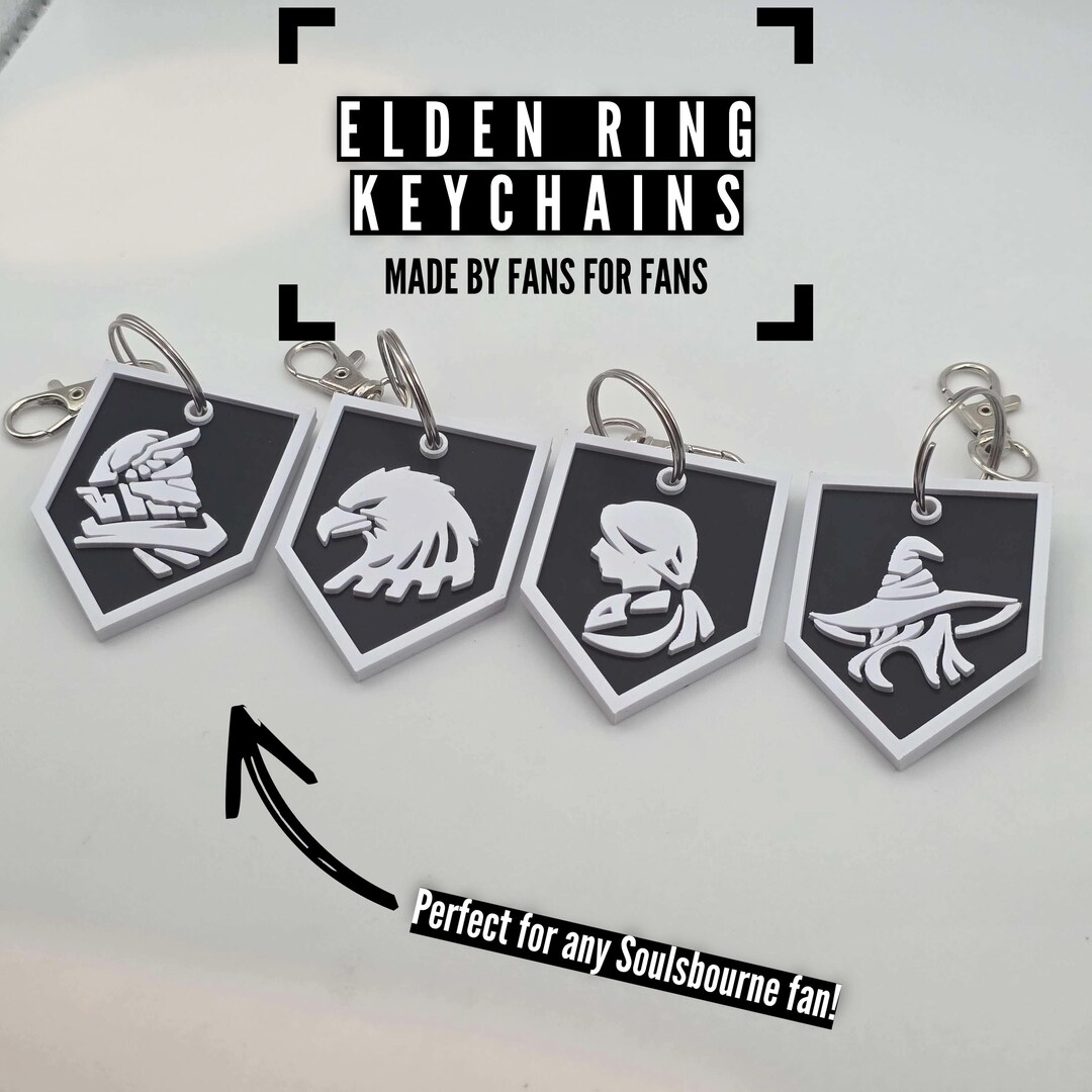 Elden Ring Nightreign Keychain | Premium Quality, Can Be Worn as ...